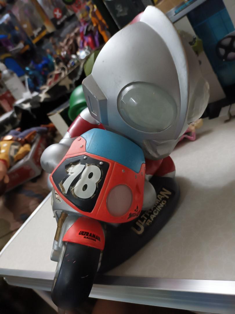 Vintage Ultraman Racing honda Motorcycle Bank, Hobbies & Toys ...