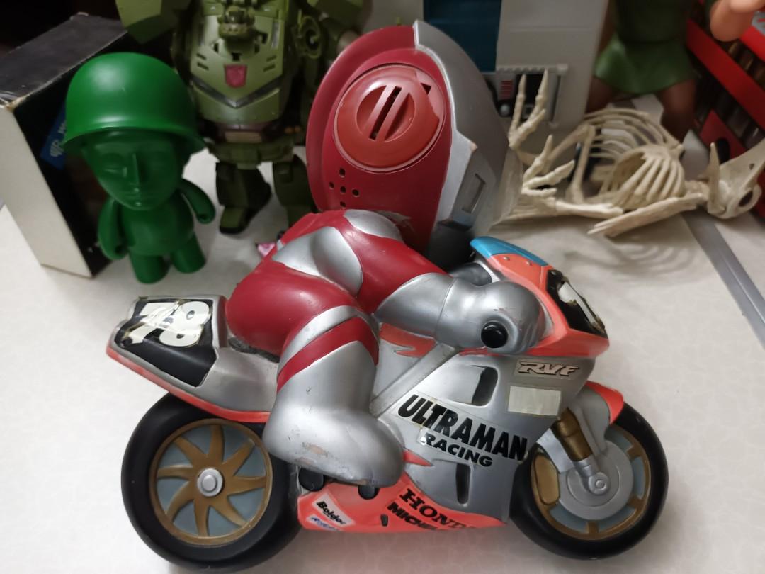 Vintage Ultraman Racing honda Motorcycle Bank, Hobbies & Toys ...