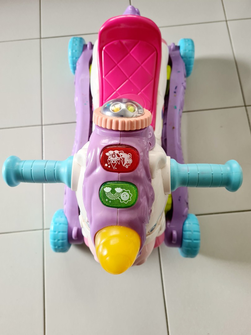 VTech Rock-n-Ride Unicorn, Babies & Kids, Infant Playtime on Carousell