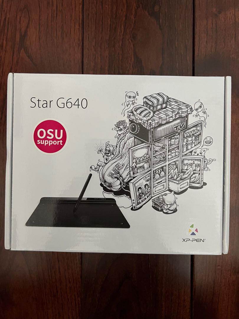XP-PEN Star G640 OSU Drawing Tablet Ultrathin Pen Tablet OSU Graphic ...