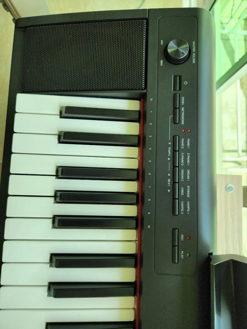 Yamaha NP-12 Black - Piaggero Portable Keyboard Bundle Set, Hobbies & Toys, Music & Media ...