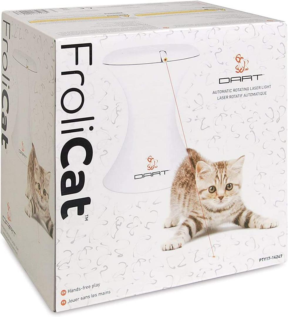 [1046] FroliCat Dart Duo Interactive Laser Cat Toy, Laser Game for Cats ...