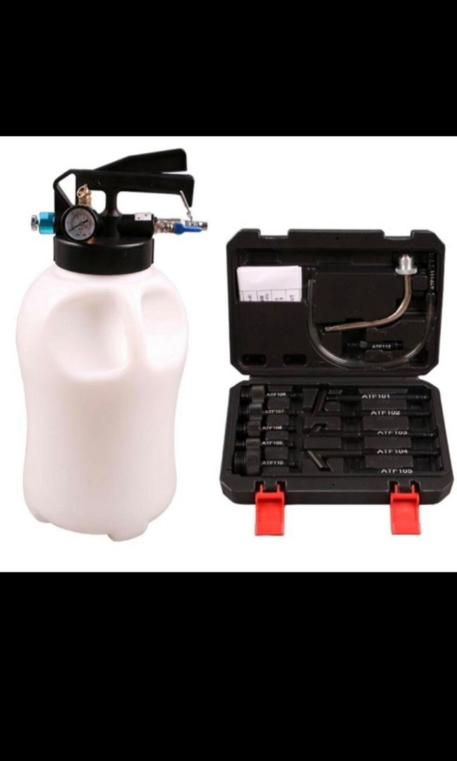 10L ATF filler unit with adaptor set, Car Accessories, Car Workshops ...