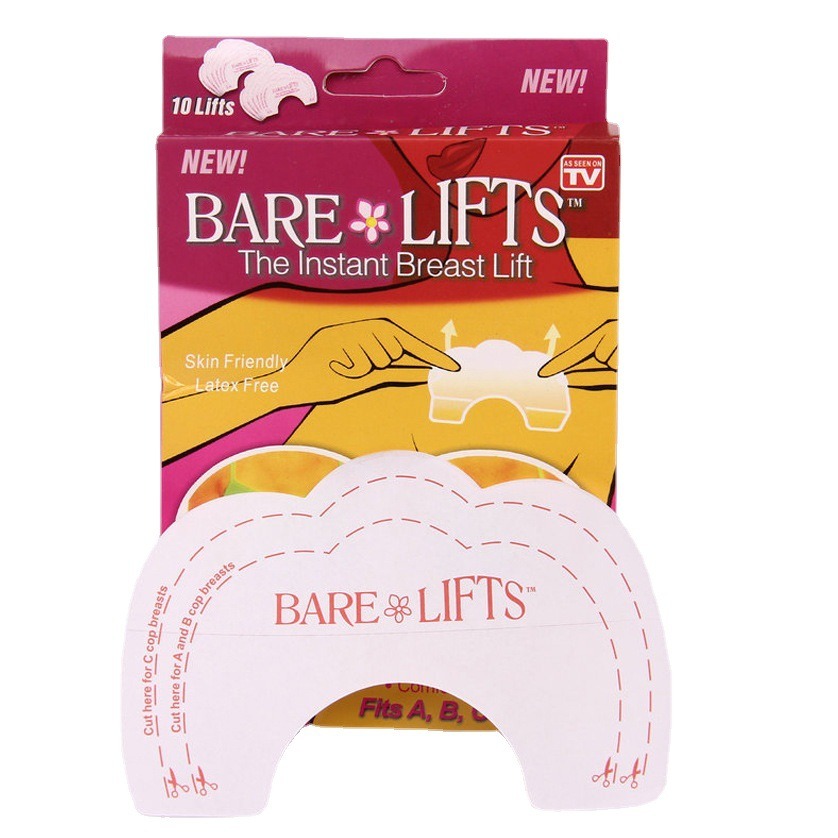 10PCS Bare Lifts Instant Breast Lifting | PushUP Bra Sticker, Women's ...