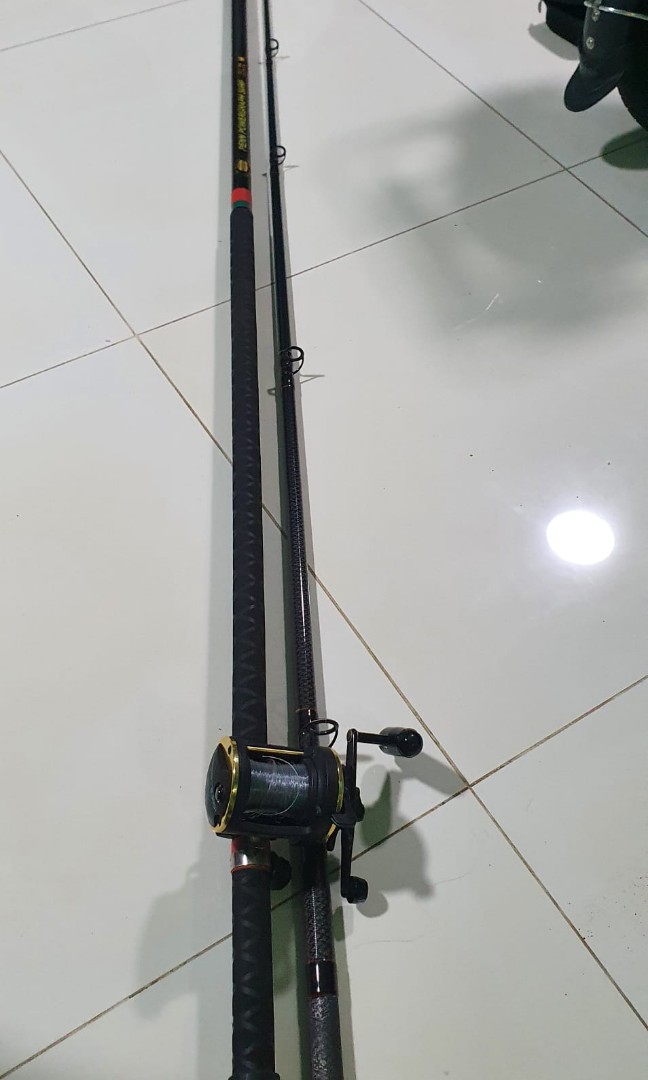 12 ft fishing rod set, Sports Equipment, Fishing on Carousell