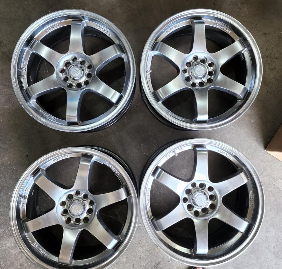 17 Inch TE37 Replica, Car Accessories, Tyres & Rims on Carousell
