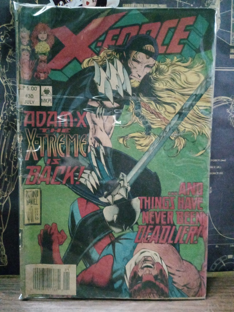 1994 MKPI X-Force Vol.1 No.30 Tagalog Komiks, Hobbies & Toys, Books ...