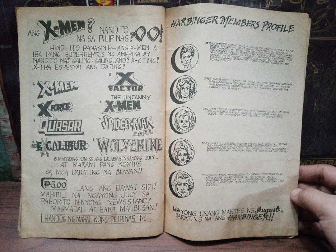 1994 MKPI X-Force Vol.1 No.30 Tagalog Komiks, Hobbies & Toys, Books ...