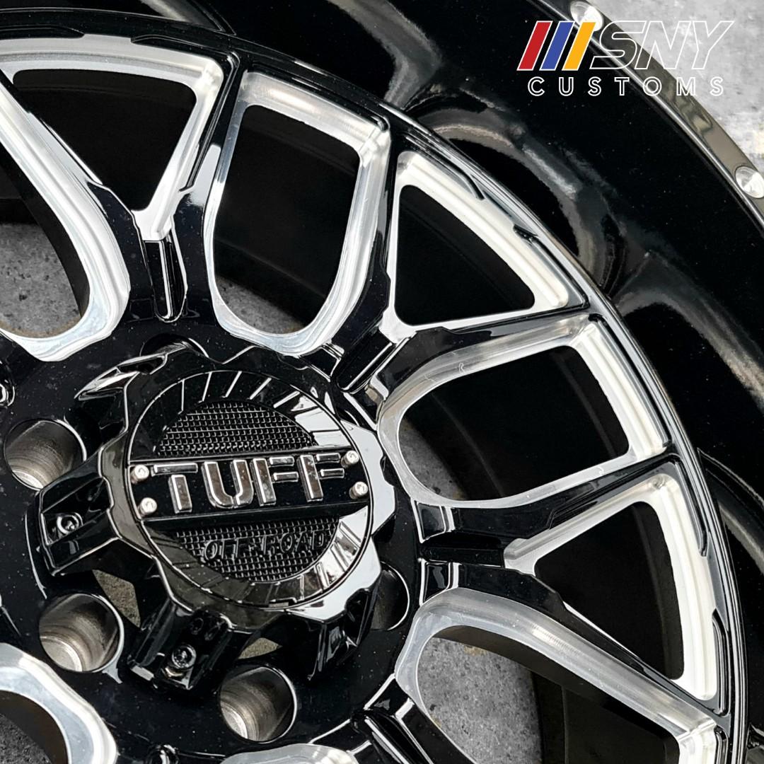 20'' mags rims Tuff USA original 6h x 139.7 pcd -19 Offset fortuner ...
