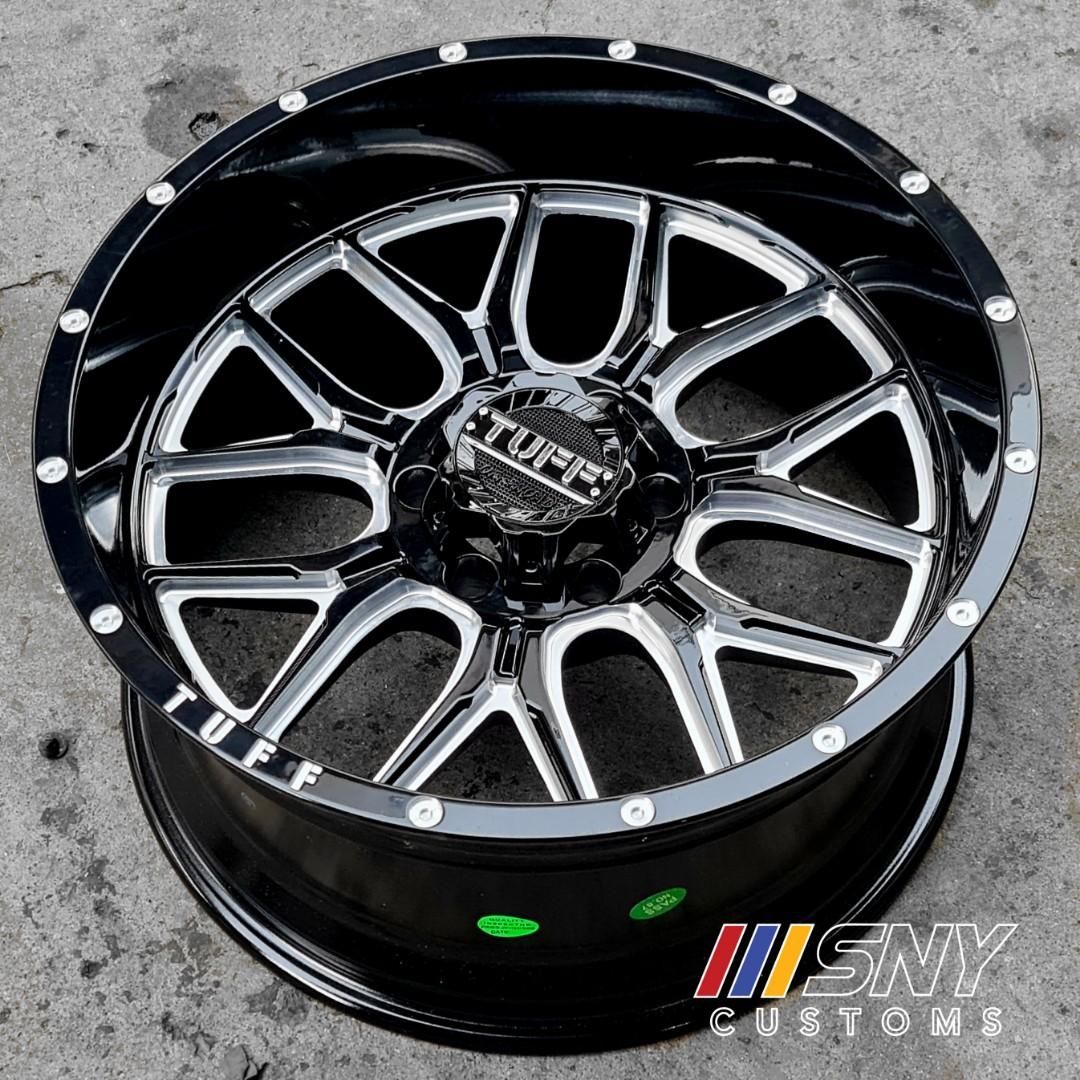 20'' mags rims Tuff USA original 6h x 139.7 pcd -19 Offset fortuner ...