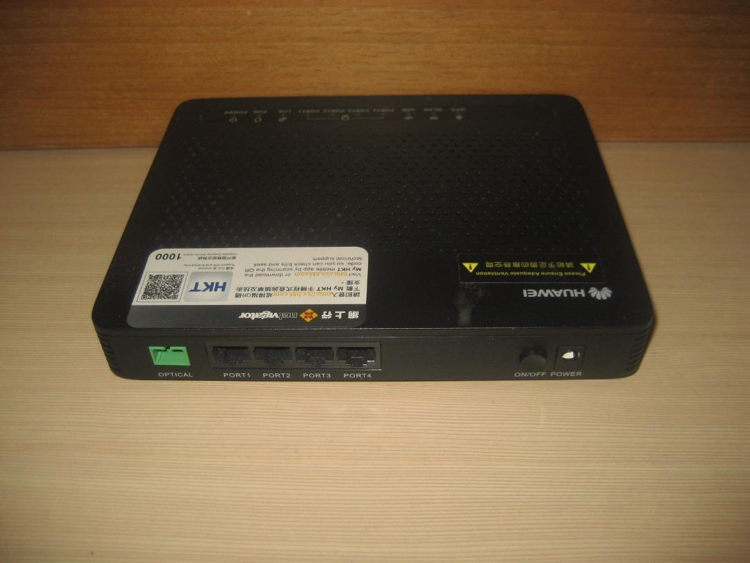 🌟 🌟 🌟 💯%原裝 HUAWEI 華為 EchoLife HG8045 光纖 Modem Router 連 【原裝】火牛 🔯 請睇 ...