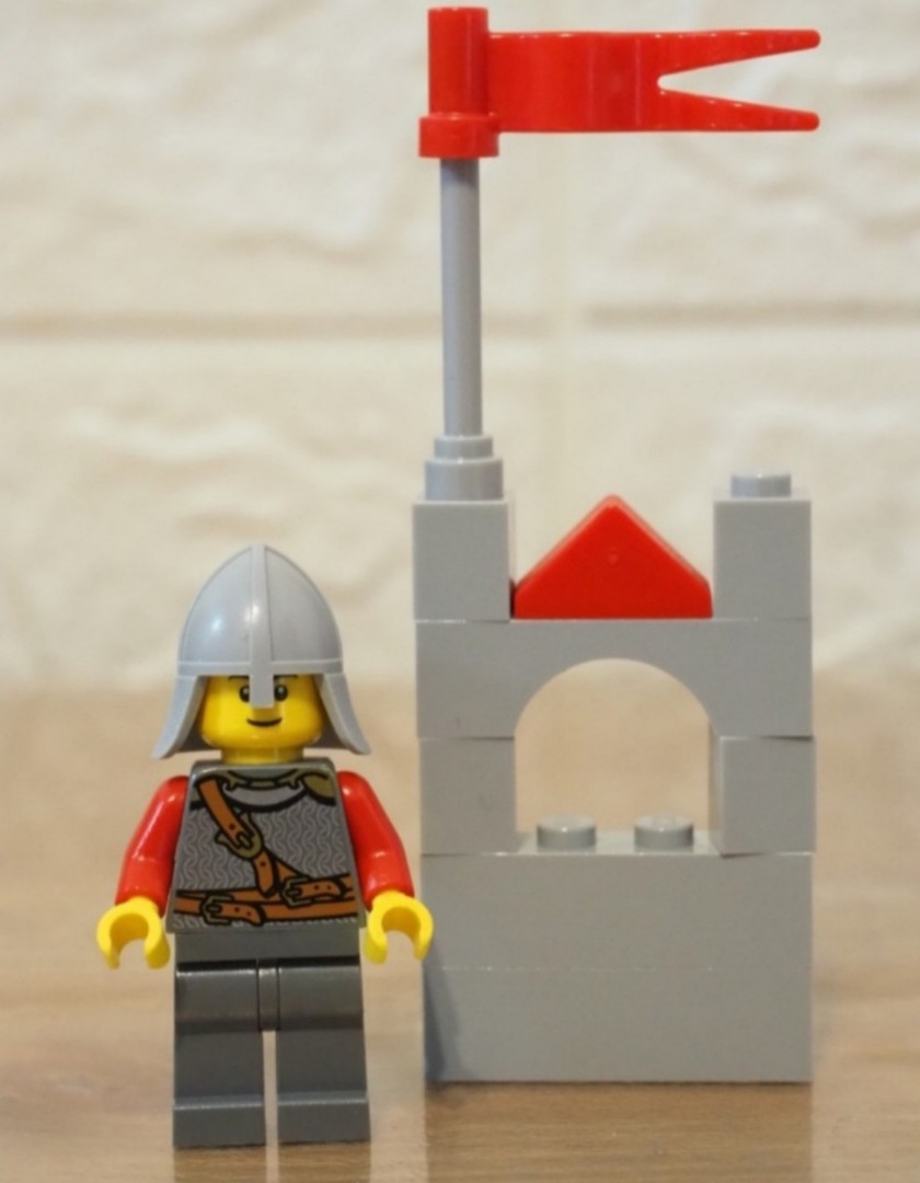 全新 未砌 lego education 9349 minifigures : Castle 城堡 士兵 人仔 連場景, 興趣及遊戲, 玩具 ...