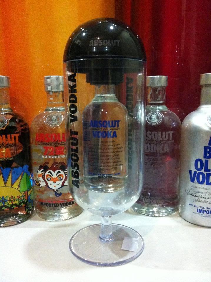 Absolut Capsule 200ml Vodka bottle ( Thailand Absolute 2nd skin ...