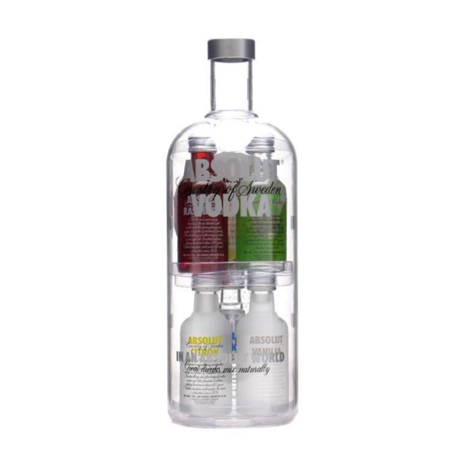 Absolut Naturals Mini Gift Pack 5 x 50ml Vodka Bottles ( Miniature 2nd ...