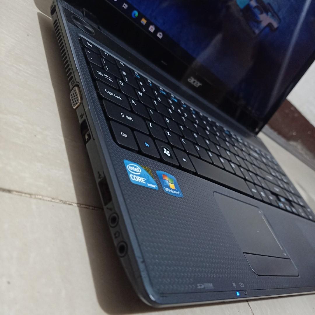 Acer Aspire 5733, Core i3 4gb ram 500gb hdd complete applications ready ...