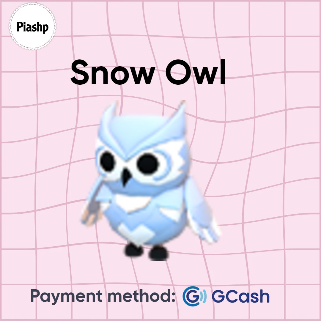 ADOPT ME - SNOW OWL‼️ *READ DESCRIPTION*, Video Gaming, Video Games ...