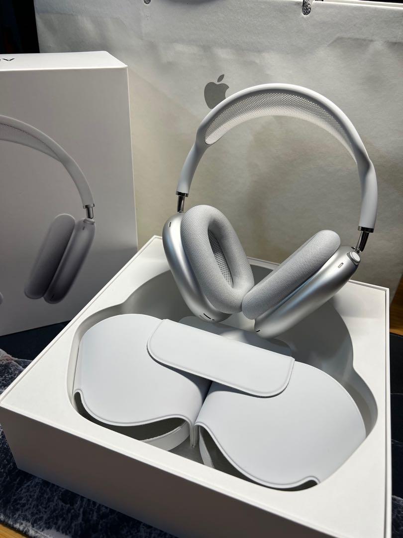 Airpods max sliver, Audio, Headphones & Headsets on Carousell