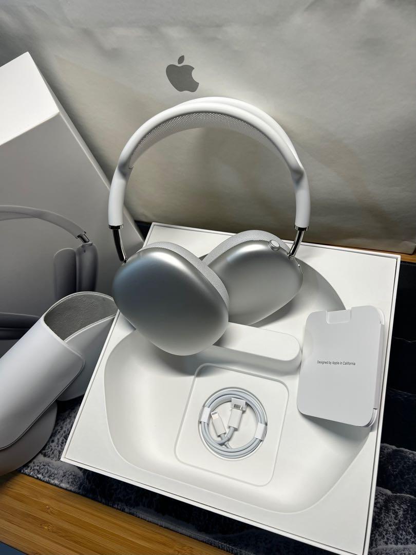 Airpods max sliver, Audio, Headphones & Headsets on Carousell