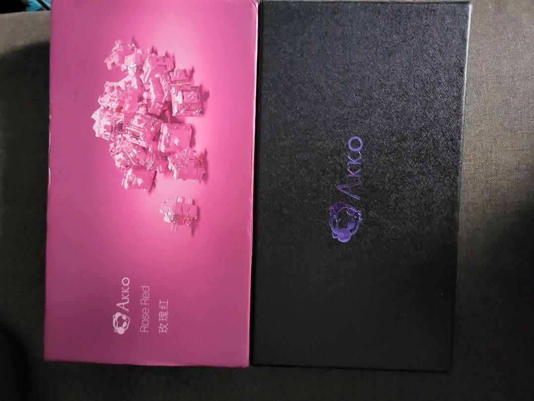 AKKO Rose Red Switches, Computers & Tech, Parts & Accessories, Computer ...