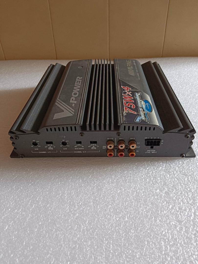 Alpine V Power MRP-F200 power amplifier, Audio, Soundbars, Speakers ...