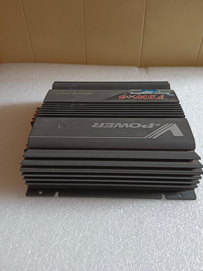Alpine V Power MRP-F200 power amplifier, Audio, Soundbars, Speakers ...