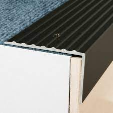 Aluminum ALUMINIUM Brass Bronze ANTI NON SLIP STAIR EDGE NOSING TRIM ...
