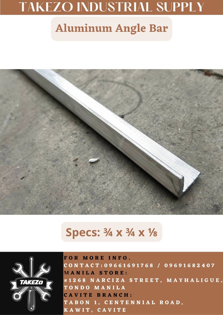 Aluminum Angle Bar, Commercial & Industrial, Industrial Equipment on ...