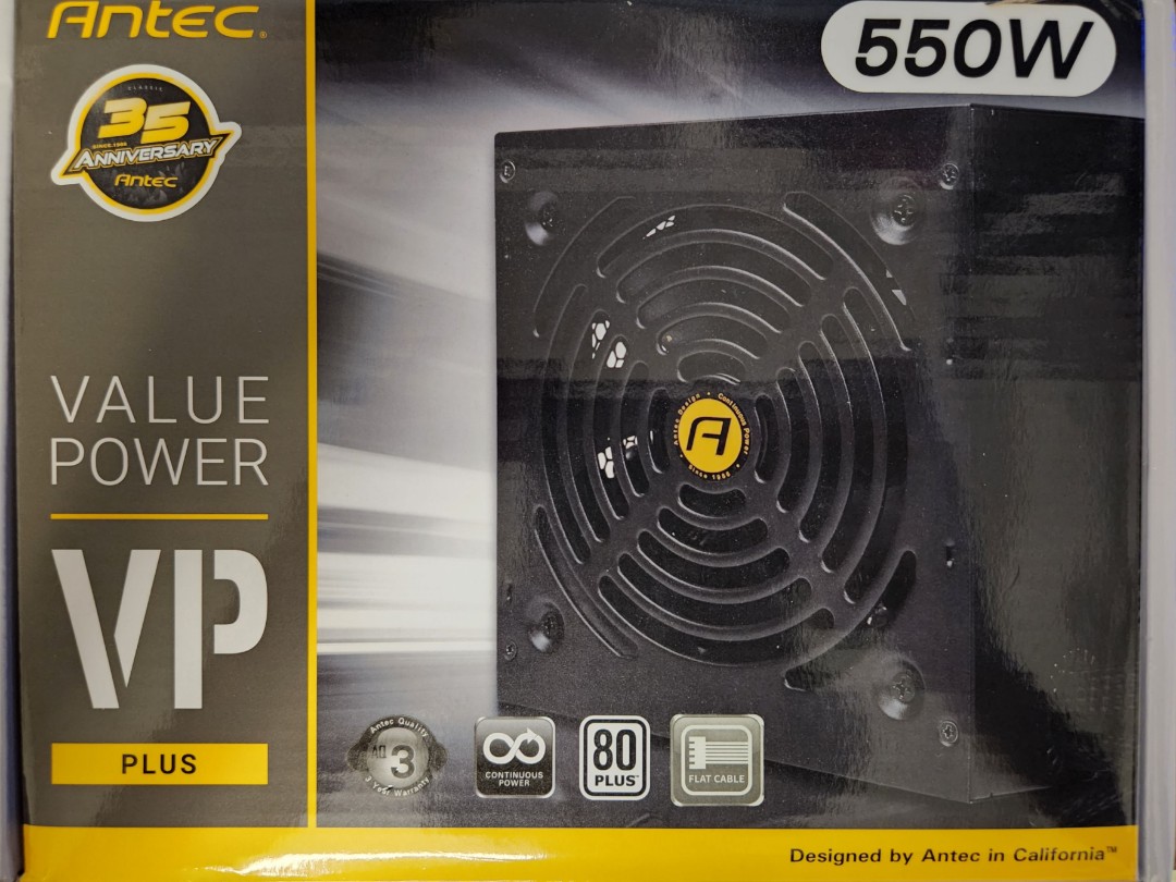 Antec 550w psu, 電腦＆科技, 電腦周邊及配件, 其他 - Carousell