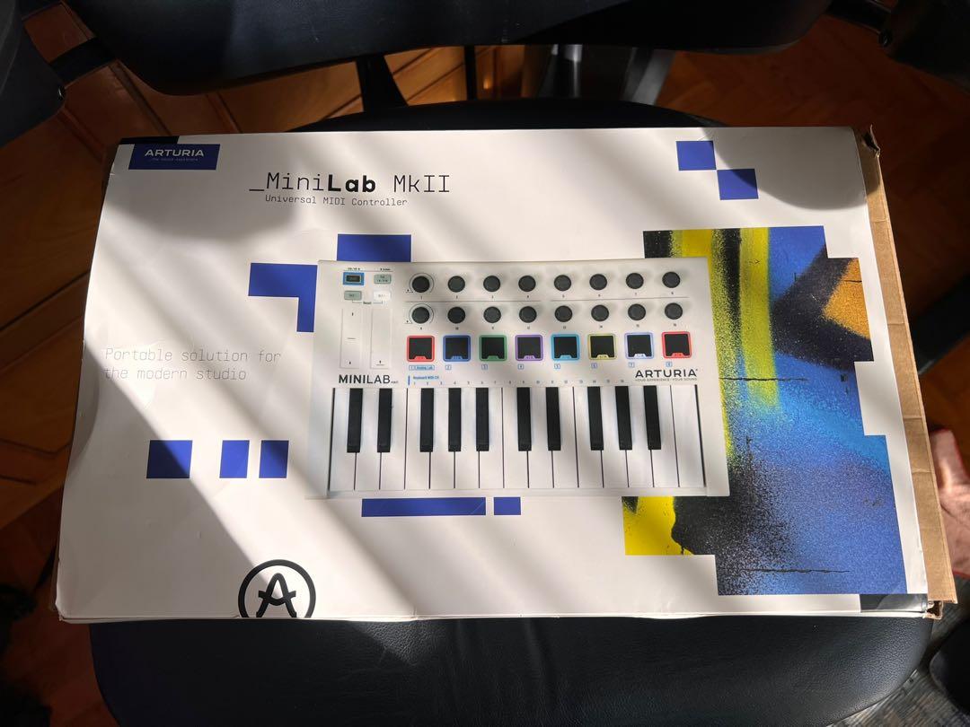 Arturia mini lab mark II, portable controller midi, Hobbies & Toys ...