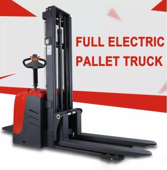 Automatic Standing Electric Stacker 1 Tons x 3.5 Meters, Commercial ...