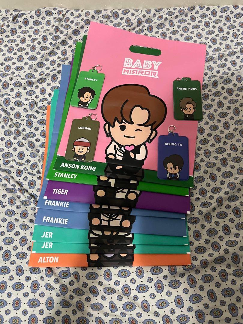 Baby Mirror Keung To Anson lo AK 卡套 膠袋, 興趣及遊戲, 收藏品及紀念品, 明星周邊 - Carousell