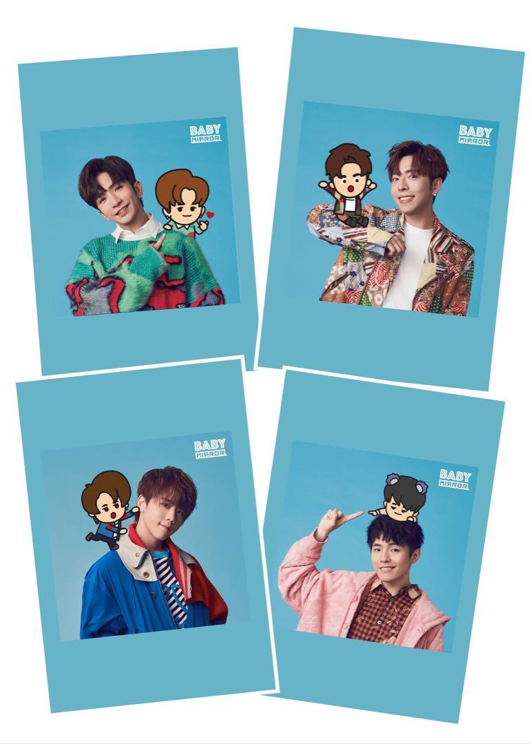 現貨：Baby Mirror We Are Miro Postcard Keung To Anson lo AK Ian Edan Stanley lokman Anson kong ...