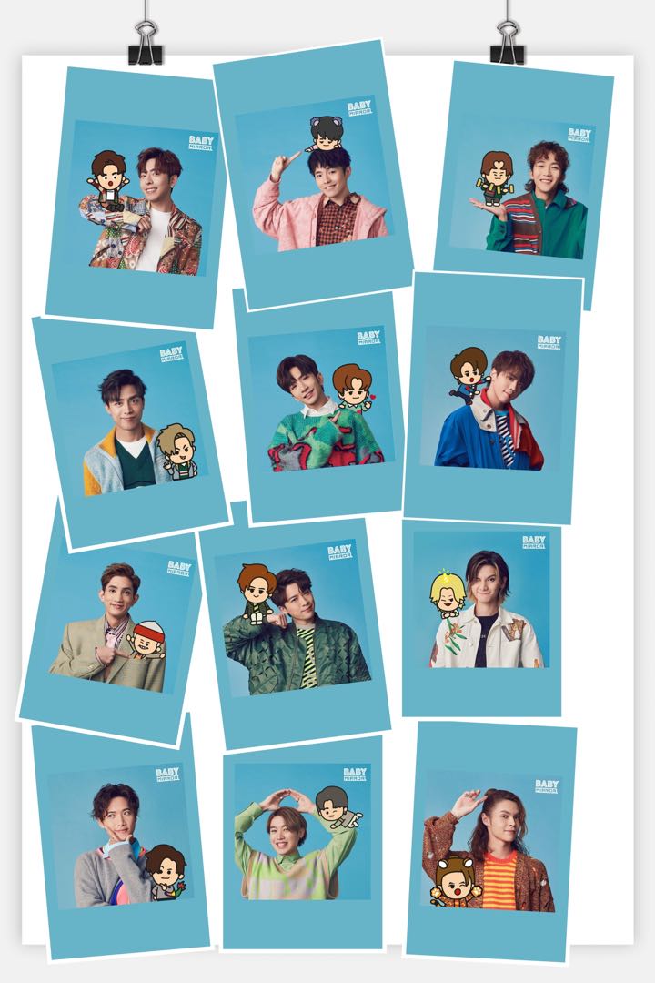 現貨：Baby Mirror We Are Miro Postcard Keung To Anson lo AK Ian Edan Stanley lokman Anson kong ...