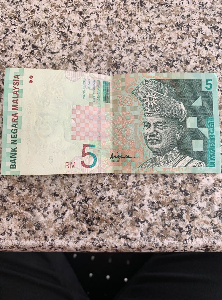 BANK NOTE RM5 AISYAH SIGNATURE, Hobbies & Toys, Collectibles ...