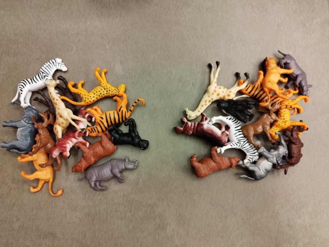 Brand new Battat Terra Wild Animals 24 pieces figurines repacked into ...