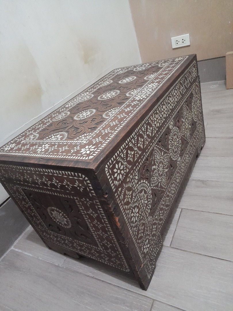 Baul Chest Antique Maranao design, Furniture & Home Living, Furniture ...