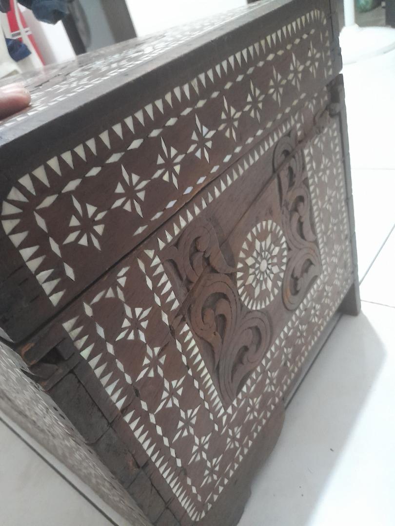 Baul Chest Antique Maranao design, Furniture & Home Living, Furniture ...
