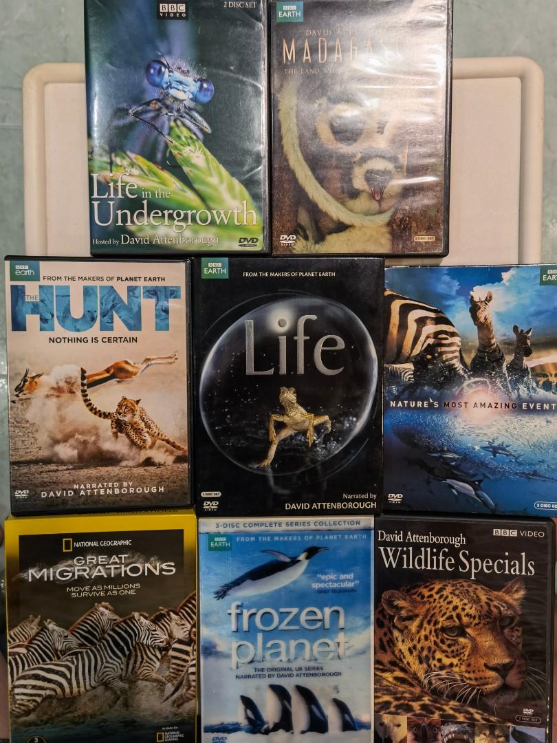 BBC Earth Wildlife Documentary DVD Narrated by David Attenborough ...