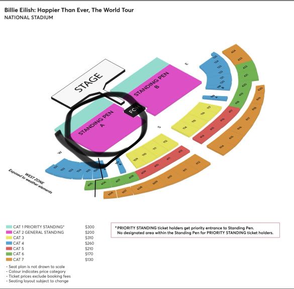 Only one ticket left!! Cat 2 Standing Pen A, Tickets & Vouchers, Event ...