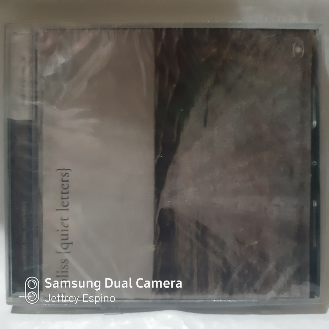 Bliss Quiet Letters cd, Hobbies & Toys, Music & Media, CDs & DVDs on ...