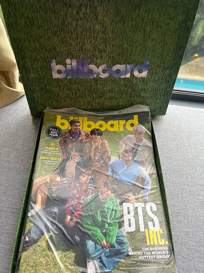 BTS Billboard Limited Edition Collector’s Box Set 2021, Hobbies & Toys ...