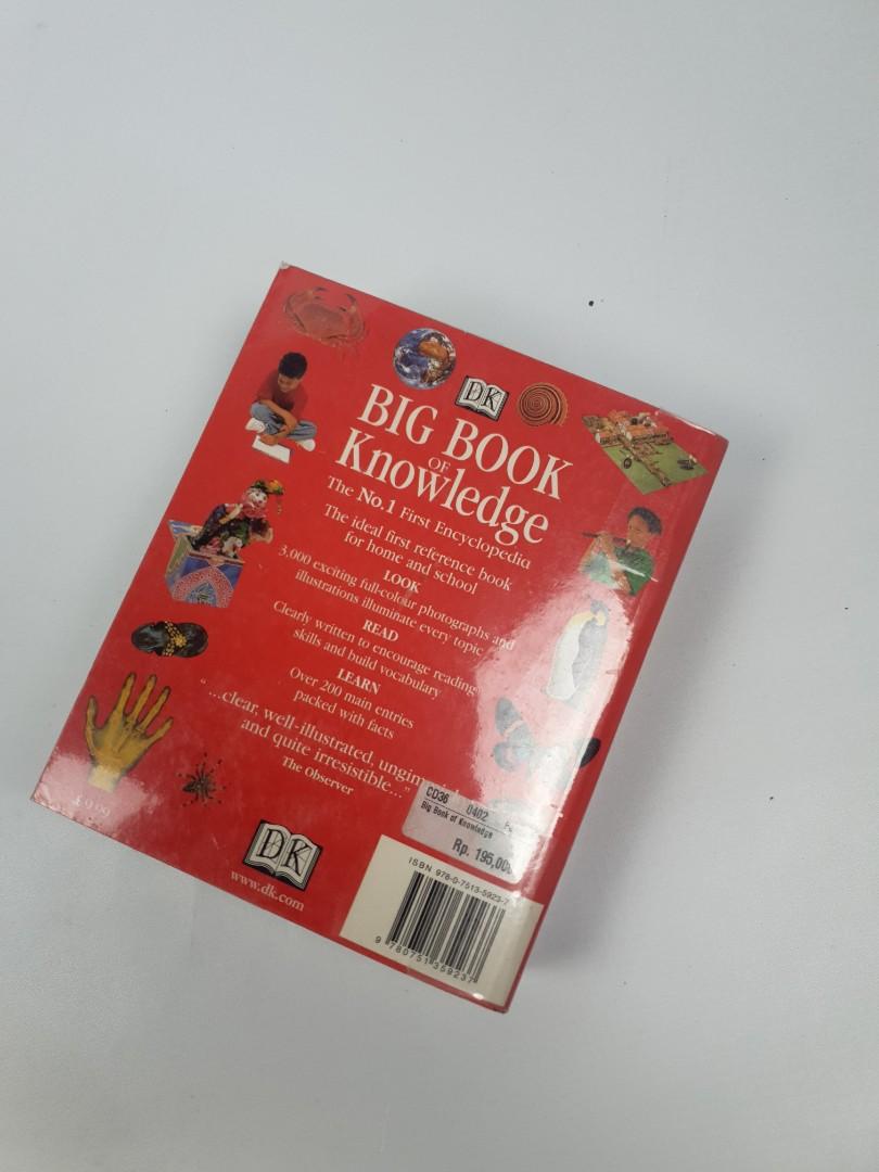 Buku big book of knowledge, Buku & Alat Tulis, Buku Anak-Anak di Carousell