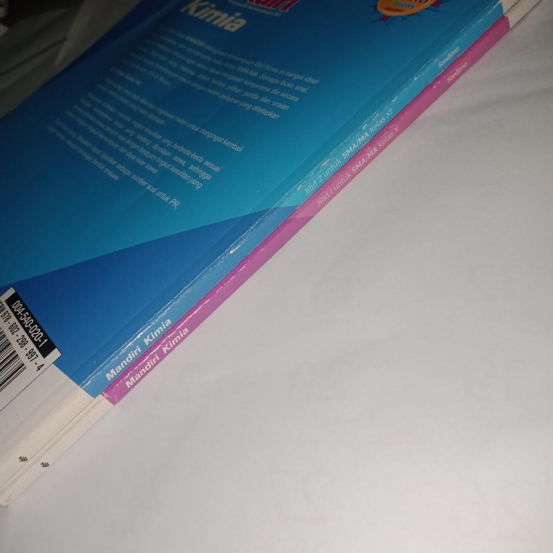 Buku Pelajaran Kimia Jilid 1 & Jilid 2 Untuk SMA/MA Kelas X dan XI ...