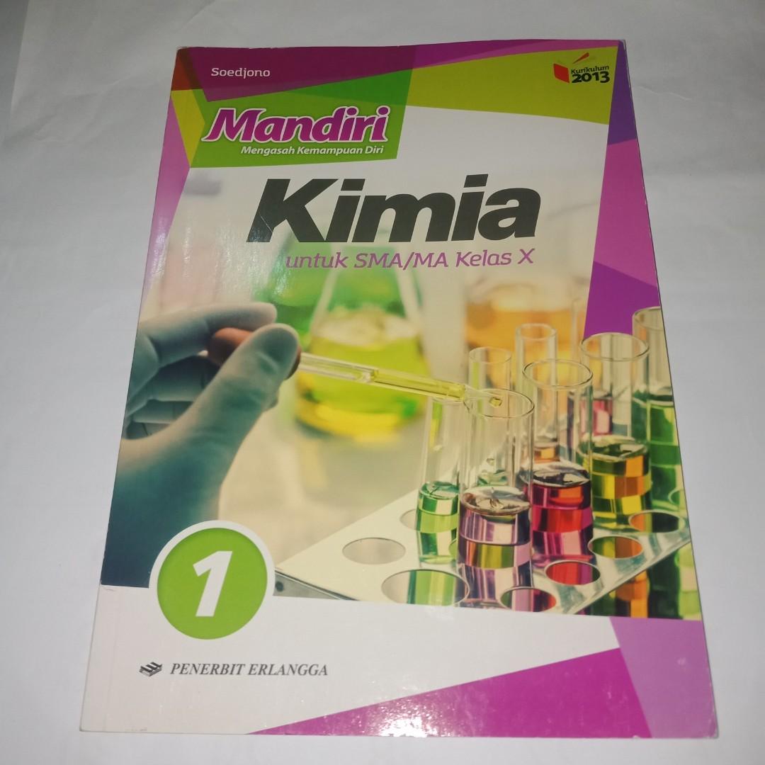 Buku Pelajaran Kimia Jilid 1 & Jilid 2 Untuk SMA/MA Kelas X dan XI | Kelas 10 dan 12 (Penerbit ...