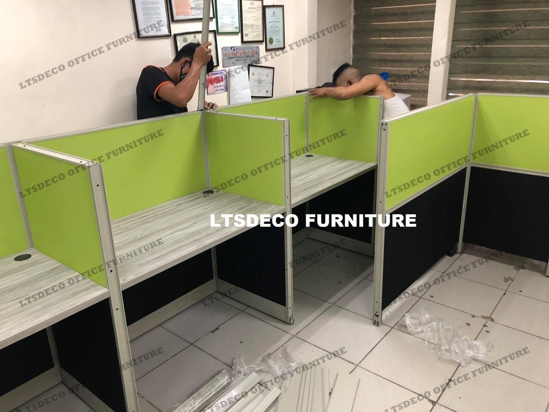 CALL CENTER TABLE OFFICE PARTITIONS, Furniture & Home Living, Office ...