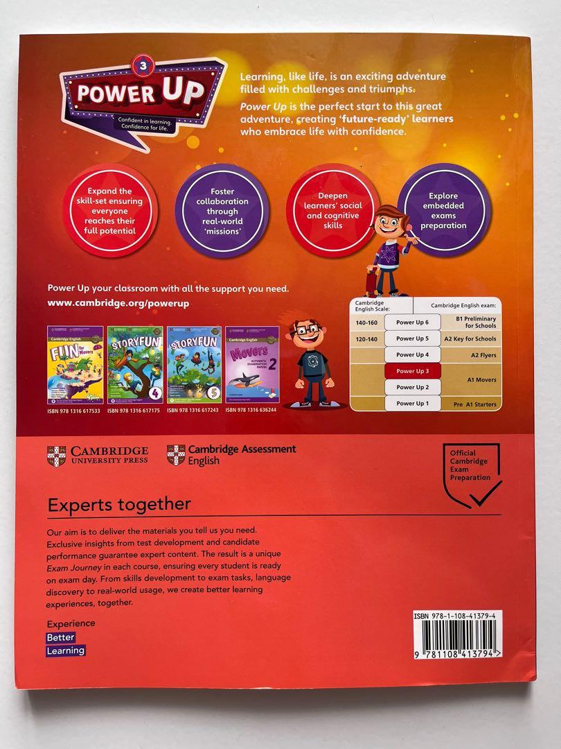 Cambridge Power Up 3 textbook, Hobbies & Toys, Books & Magazines ...