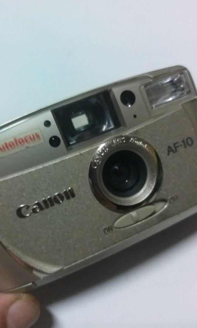 Canon Auto Fucos AF-10 Film Camera, Photography, Cameras on Carousell