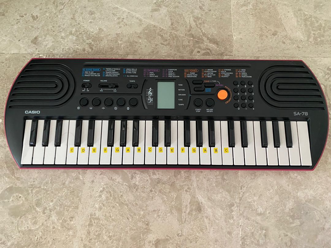 Casio Keyboard, Hobbies & Toys, Toys & Games on Carousell