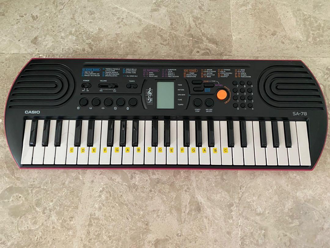 Casio Keyboard, Hobbies & Toys, Toys & Games on Carousell
