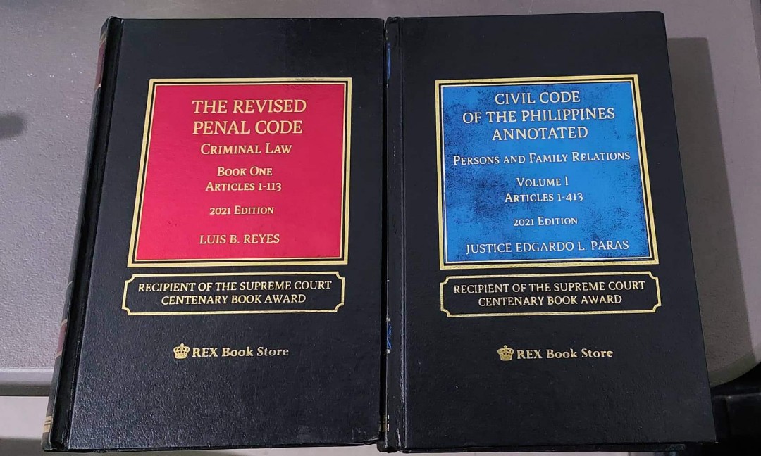 Civil Code of the Philippines and The Revised Penal Code 2021 Edition ...